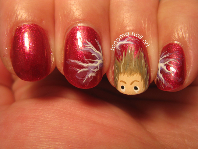 Sonoma Nail Art: National Static Electricity Day