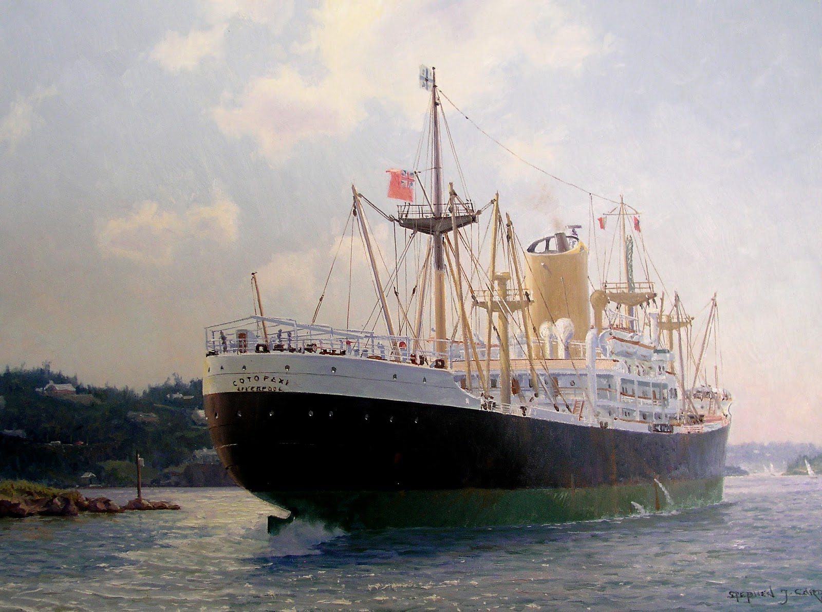 SHIPS & THE SEA - BLOGUE dos NAVIOS e do MAR: Pintor de Marinha Stephen ...