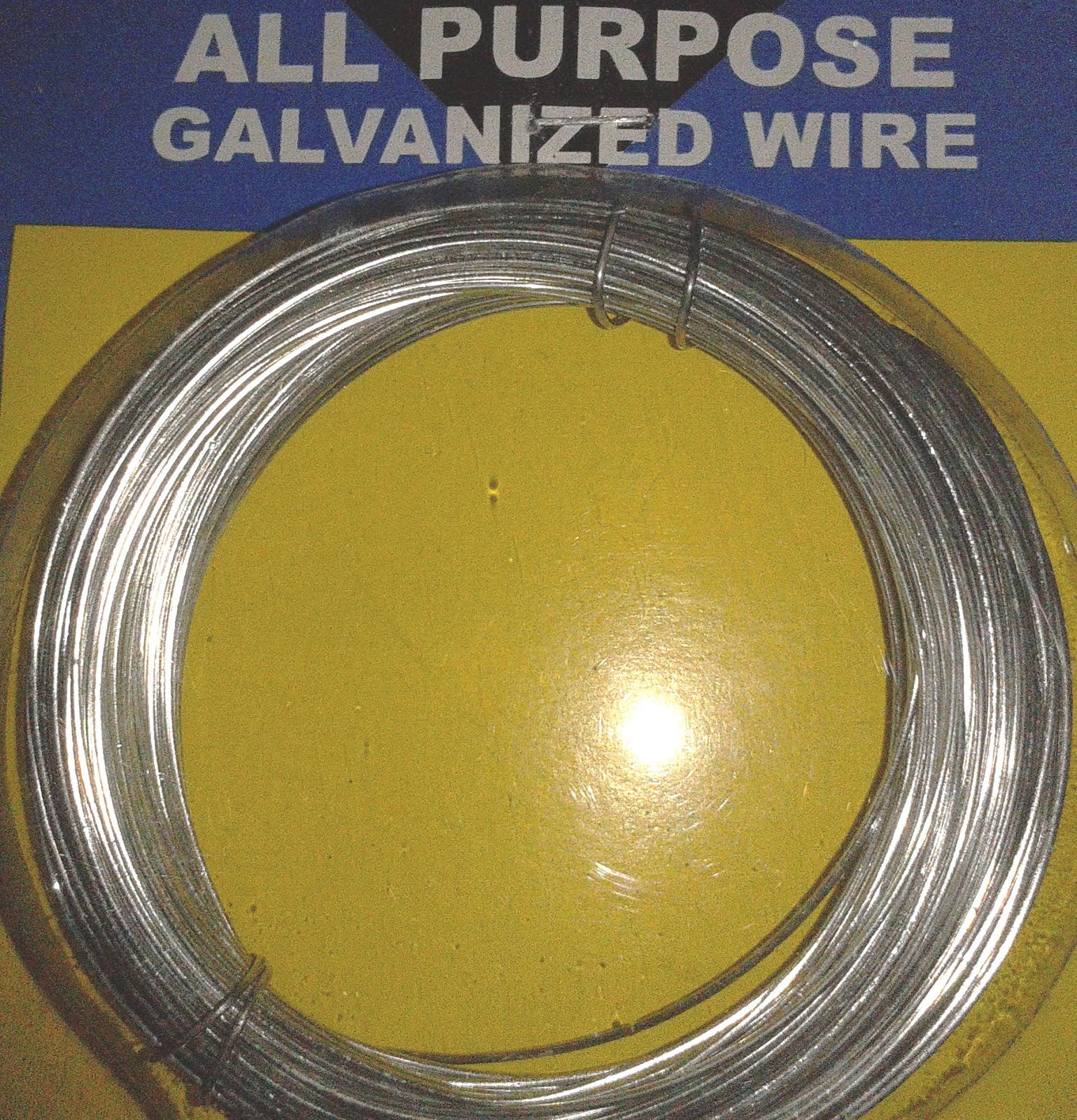 Unorthodox Stringing: Fancy: Galvanized Steel Wire?