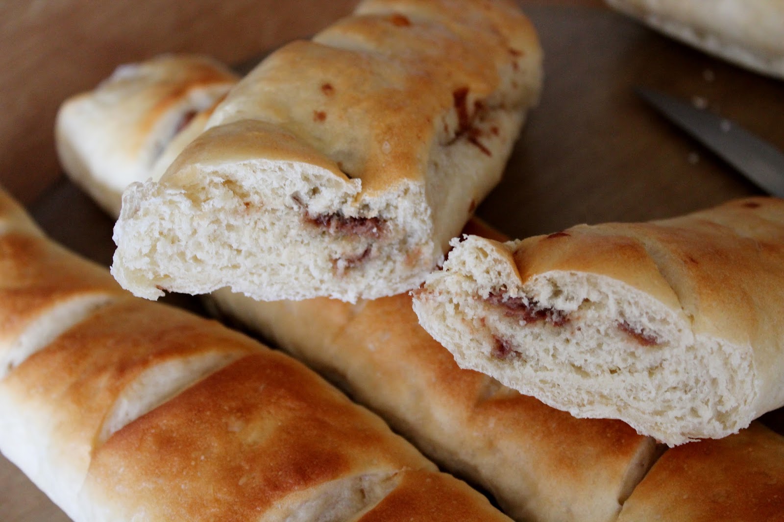 Baguette viennoise (nature ou pépites de chocolat)