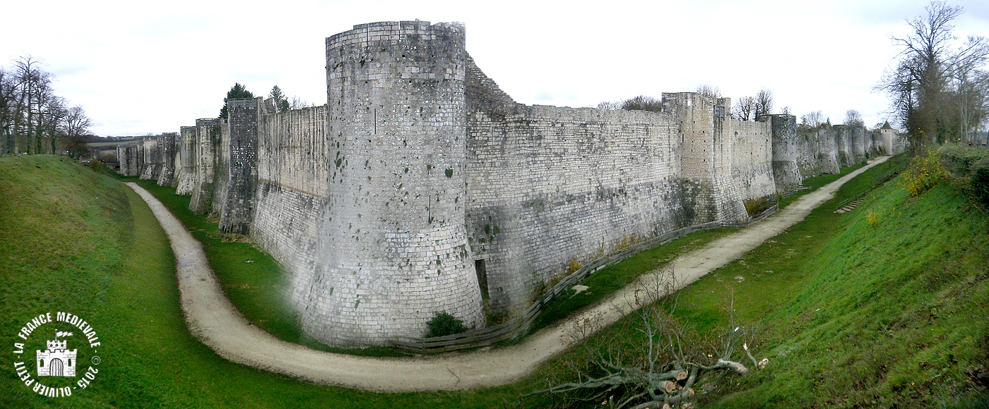 LA FRANCE MEDIEVALE: PROVINS (77) - Remparts médiévaux