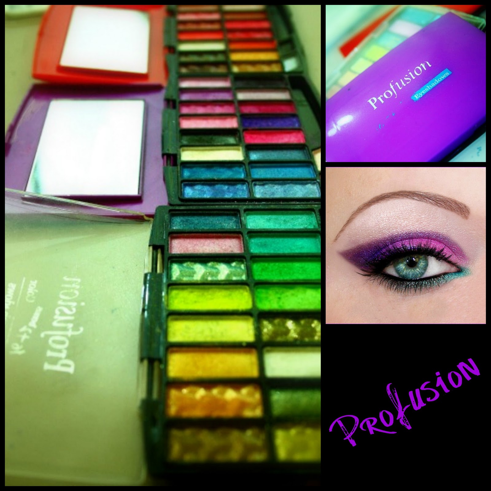 Dollface MUA: Profusion Eyeshadows