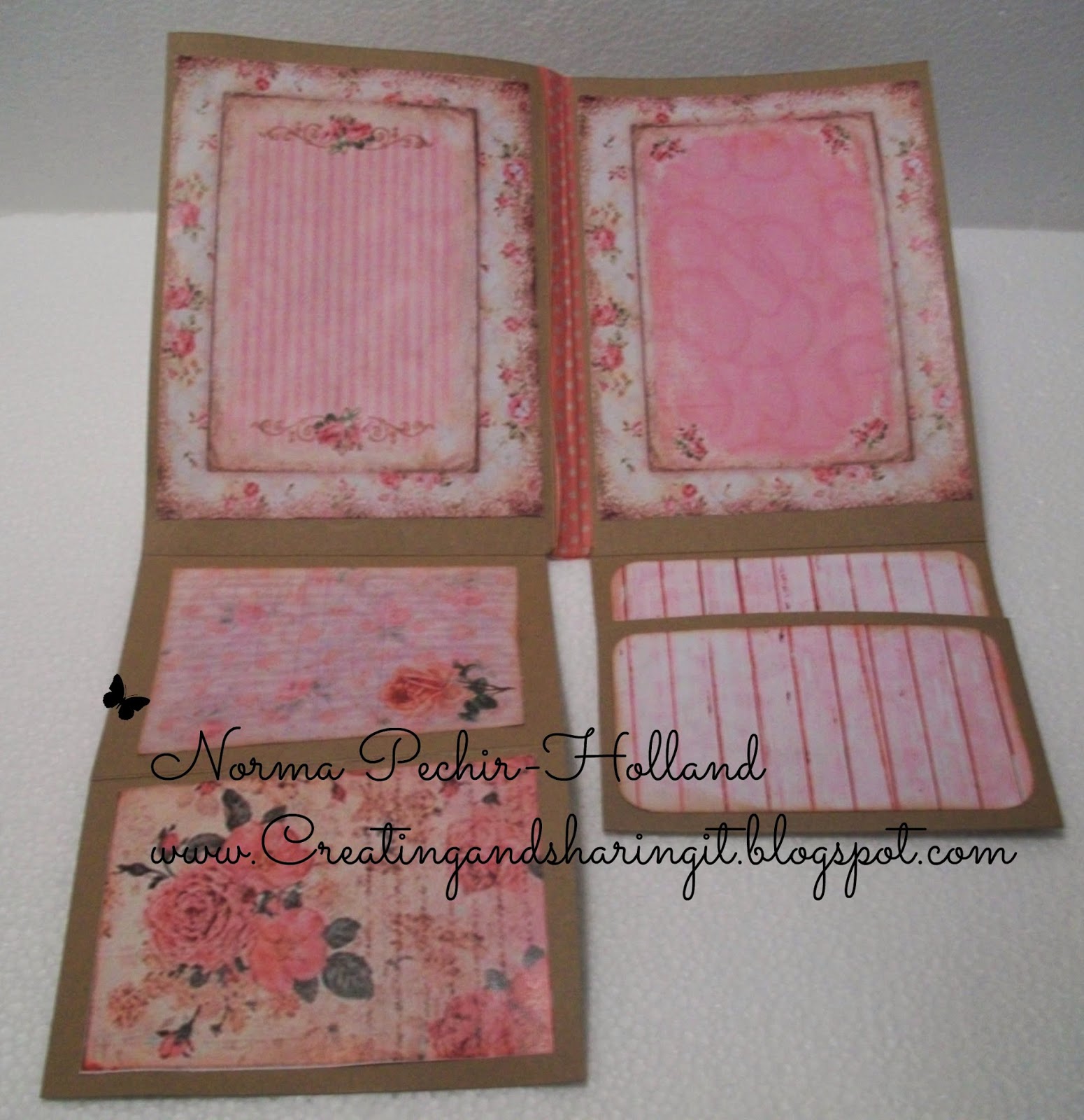 creating and sharing it: Pink Card