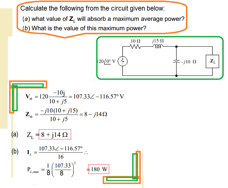 quiCeercuits: Instantaneous and Average Power & Maximum Average Power ...