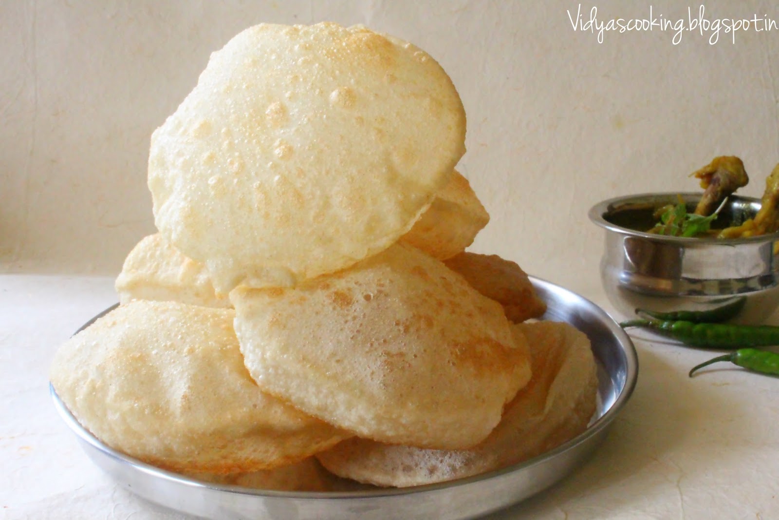 Poori (Fried Bread) Recipe