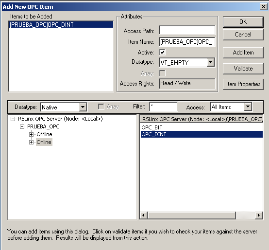 Notas de automatización: Comunicación OPC con un PLC Logix5000 desde ...
