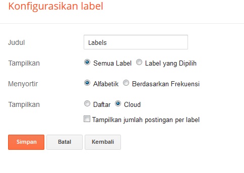Membuat Label Blogger dengan Animasi dan Responsive | 5BAB5