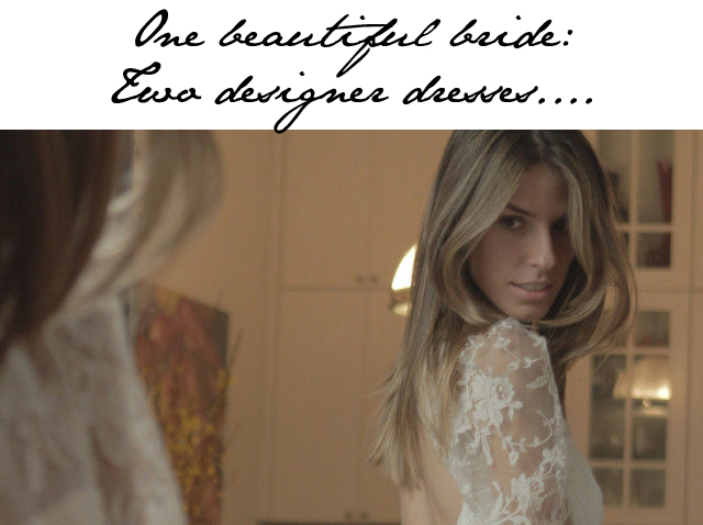 Wedding Envy: Flavia Kelson wore an Erdem and a Chanel wedding dress on ...