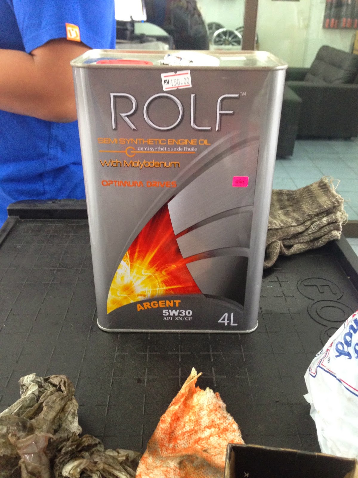 Reveries of an Undergraduate: Rolf Semi-Synthetic Engine Oil