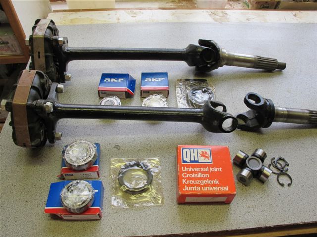 Roys Hillman Imp years: Hillman Imp drive shafts