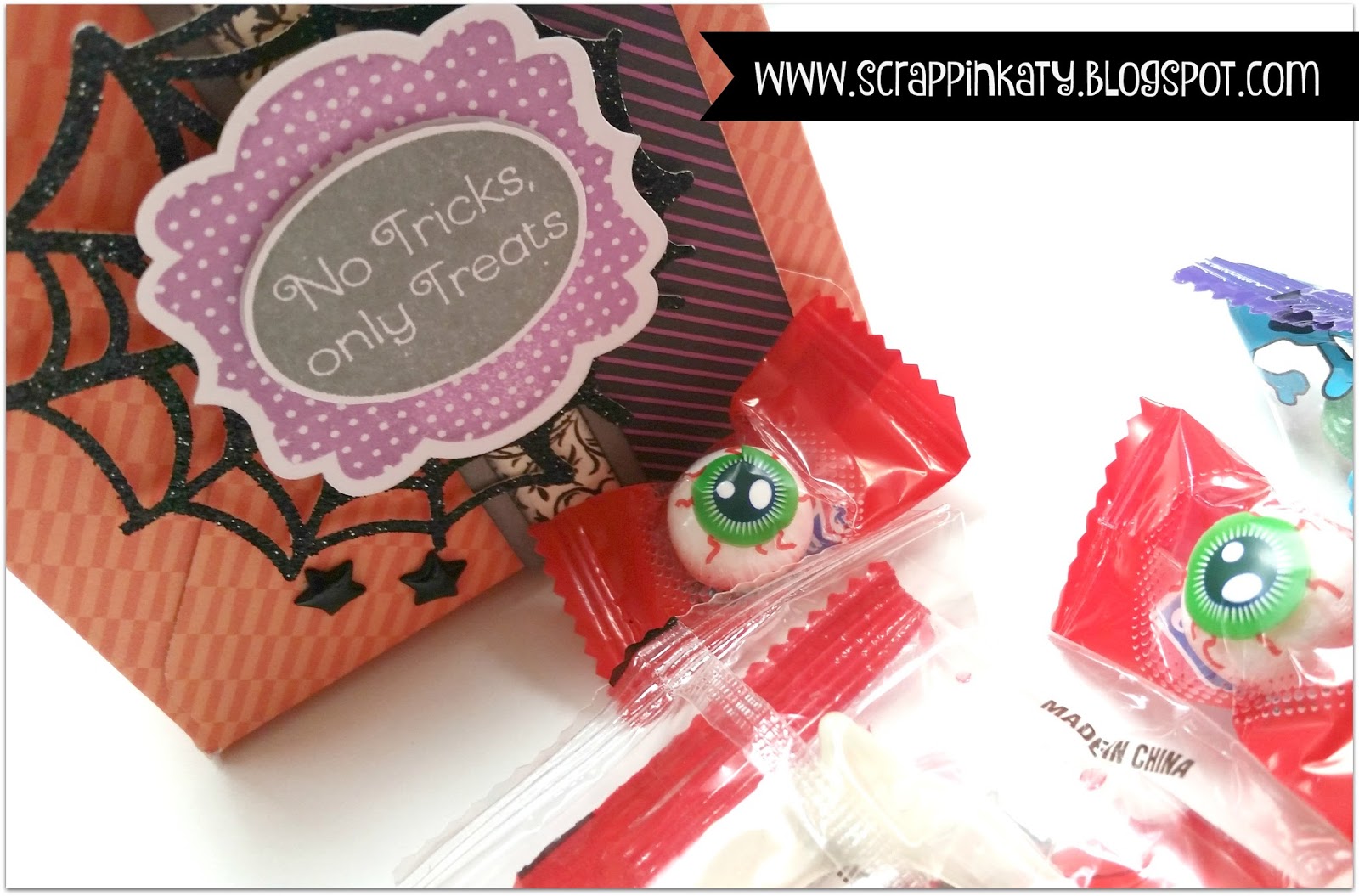 An Inside to my Heart...: No Tricks Only Treats - Treat Box DTC #112...