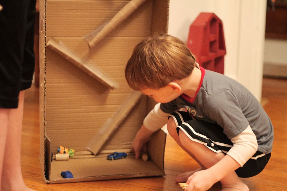sassafras: cardboard box ramp :: diy :: inspiration