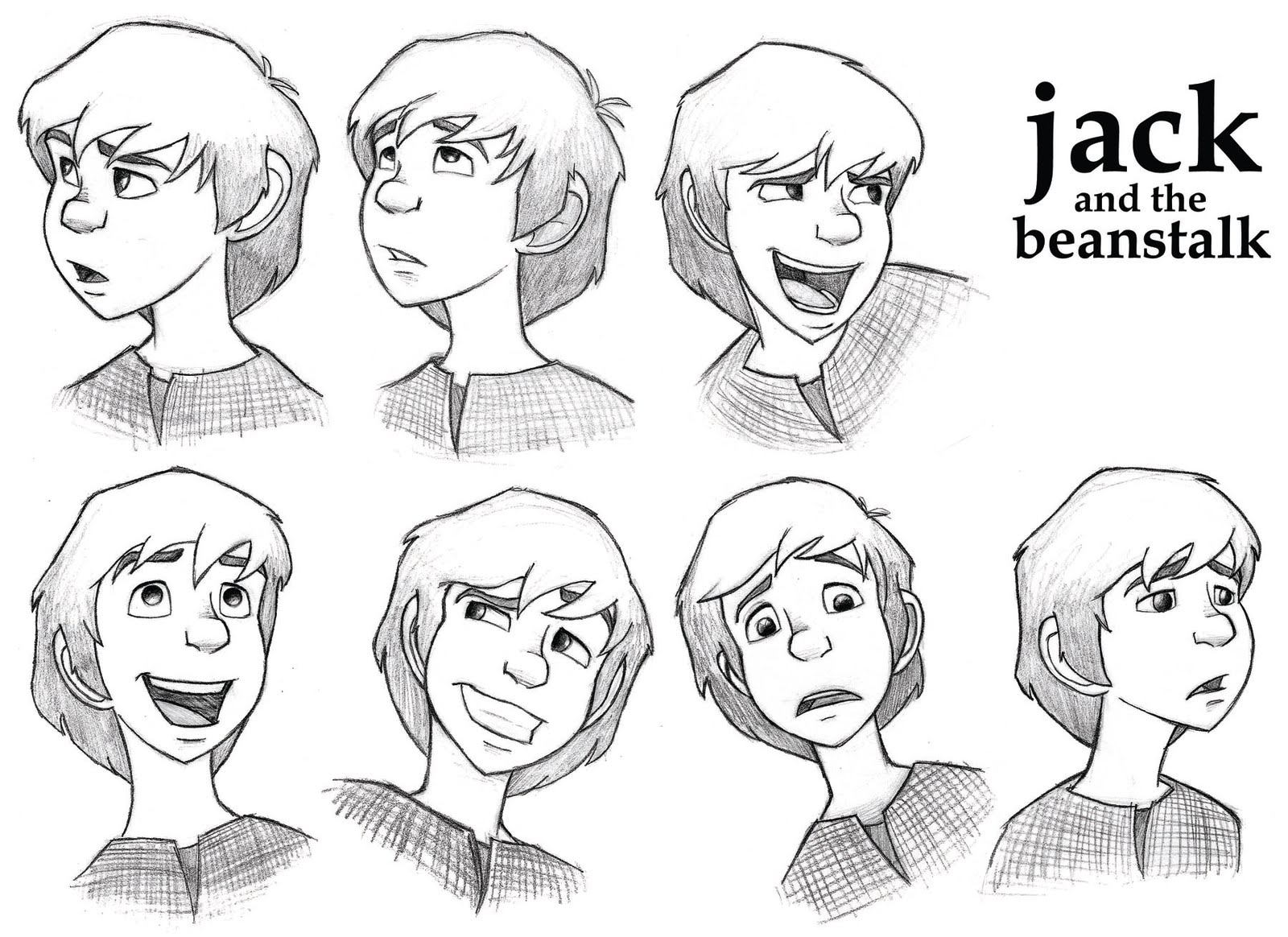 Jeremy Evans Illustration: Jack and the Beanstalk -- a work in progress...