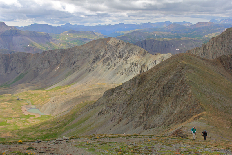 Colorado Lifestyle: Handies Peak from American Basin