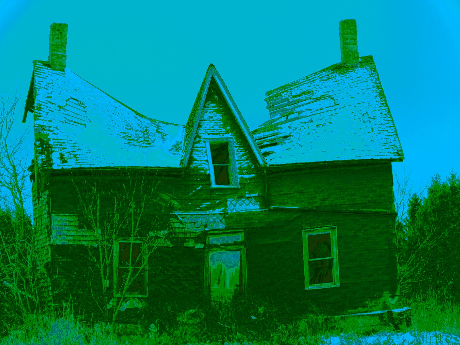 SubRosa-RosaMundi: Sad Old House Photos