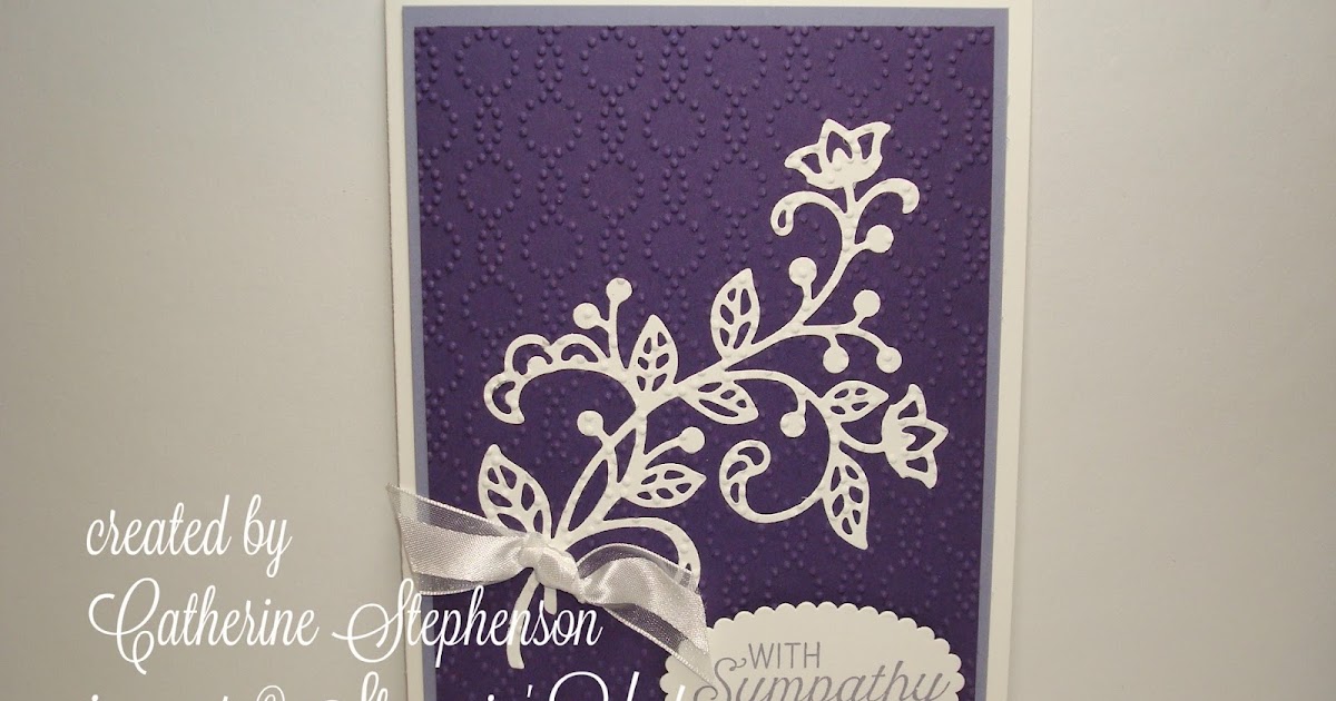 Punchin' Up! by Cathy: Flourish Thinlits/Flourishing Phrases