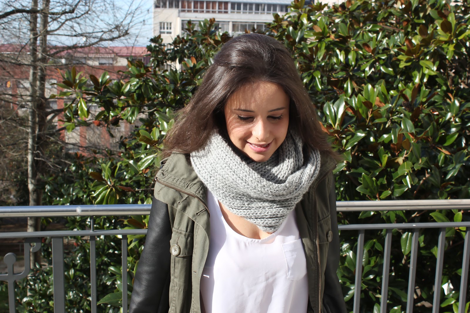 Aprender a hacer punto: DIY Bufanda cerrada | Manualidades