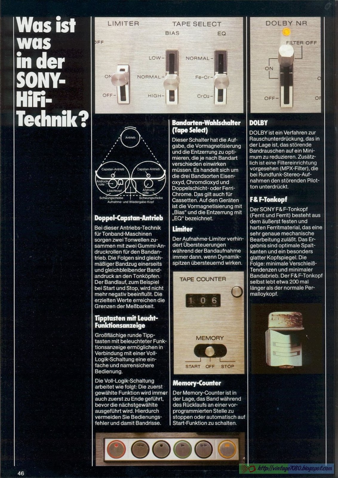 Vintage 70 80: Sony 24 - Catálogo 1978