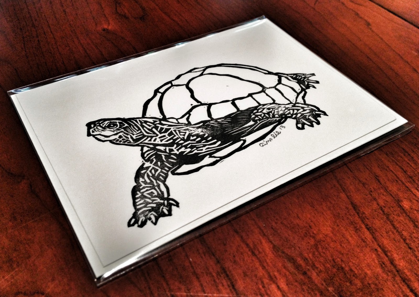 Mark Ainslie Artist and Printmaker AKA FableMountain Who Makes Linocut ...