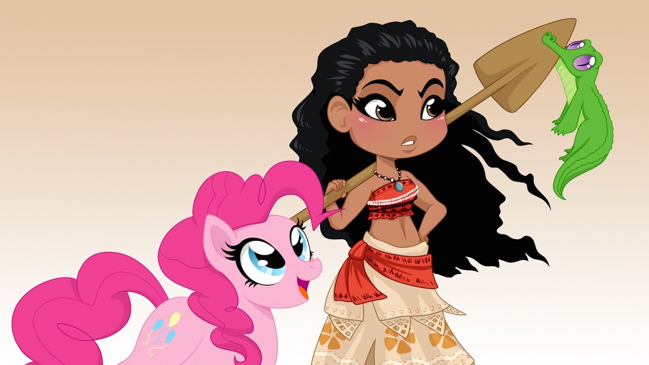 Equestria Daily - MLP Stuff!: Animation: Moana meets My Little Pony