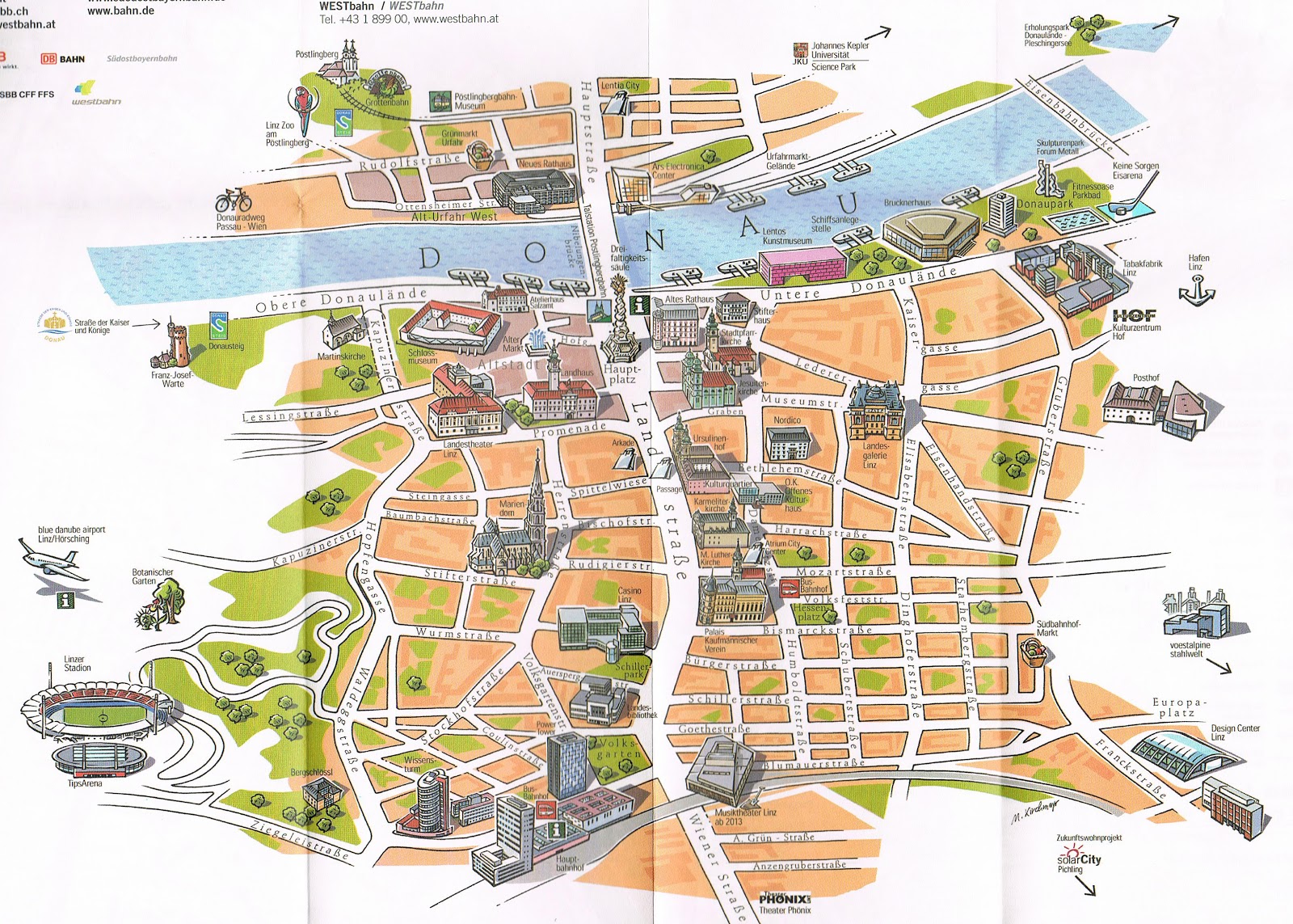 Donau Fietsreis & Wenen 2012: Dag 2: 9 Sep 2012: Passau - Obermuhl - Linz