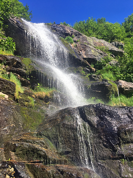 Hiking in the White Mountains: Ravine of the Raymond Cataract ...