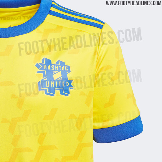 Bespoke Adidas Hashtag United 20-21 Home Kit Leaked - Footy Headlines