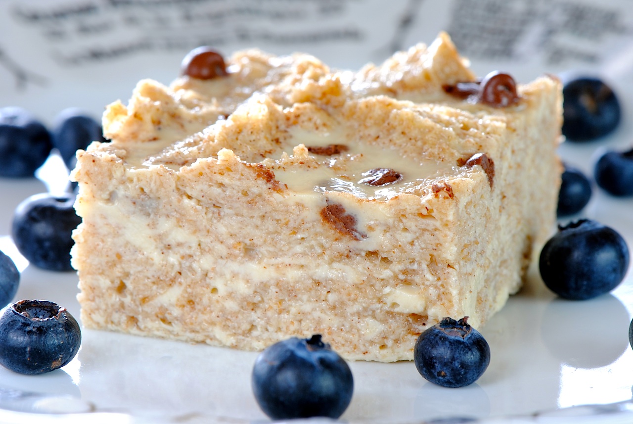 JULES FOOD...: Healthy Breakfast Bread Custard