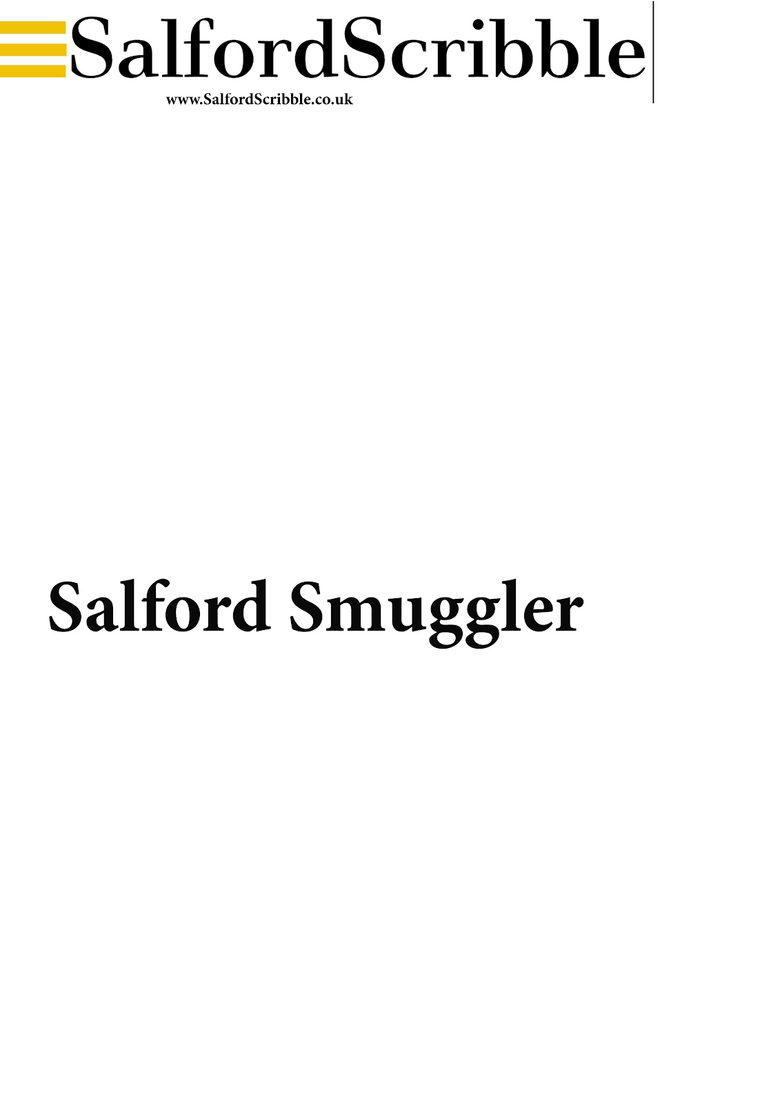 A2 Advanced Portfolio: Newspaper-Salford Scribble