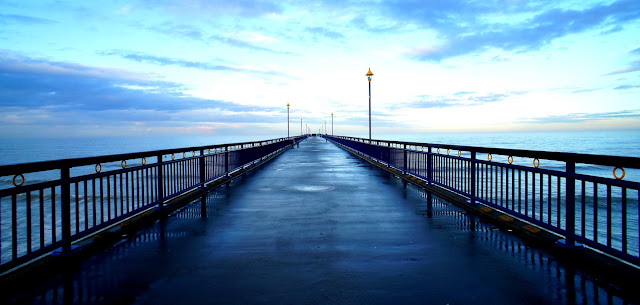 Vincent in NZ: New Brighton Pier