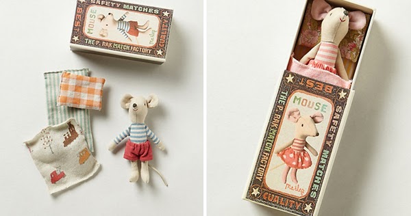 Quiet Like Horses: Gift Idea for Kids: Mouse in a Matchbox