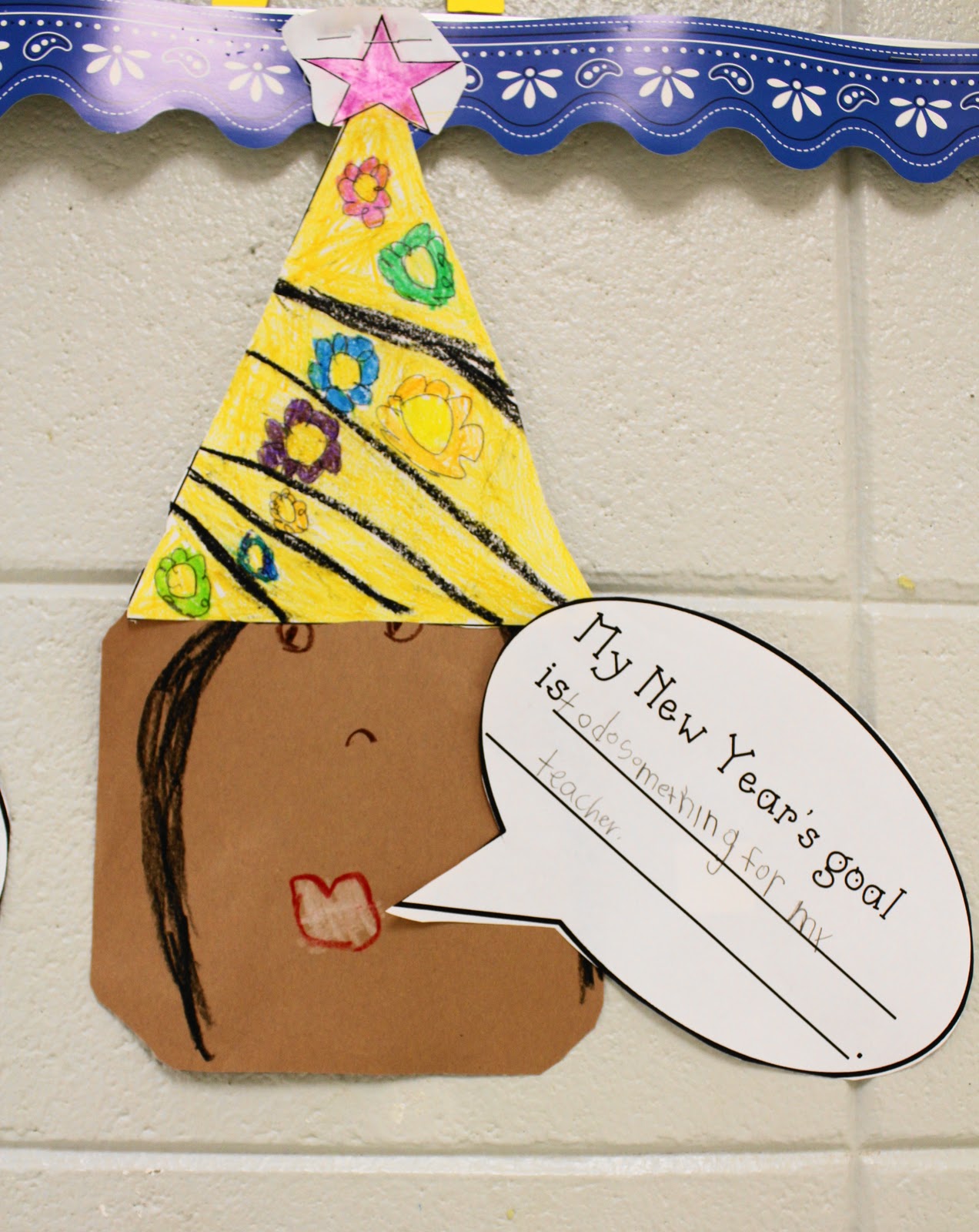 The Kindergarten Corral: New Year's Goals Set by Kindergarteners
