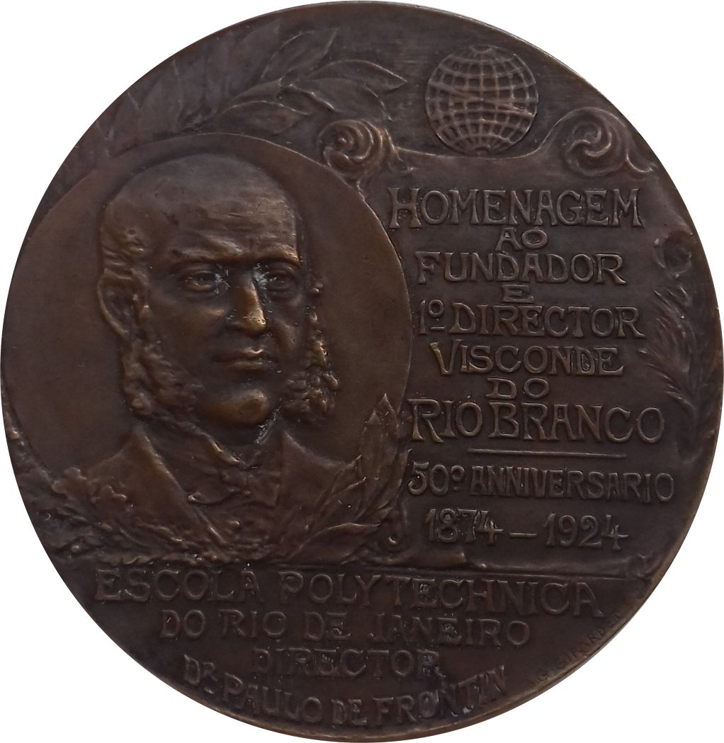 Museu das Medalhas Brasileiras: Escola Politécnica do Rio de Janeiro ...