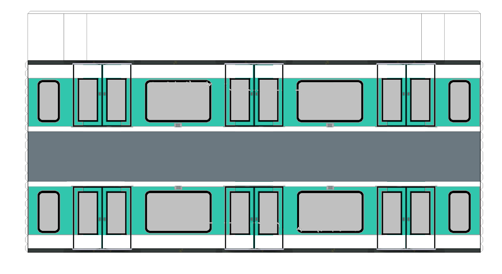 Maquettes matériel RATP: MF01