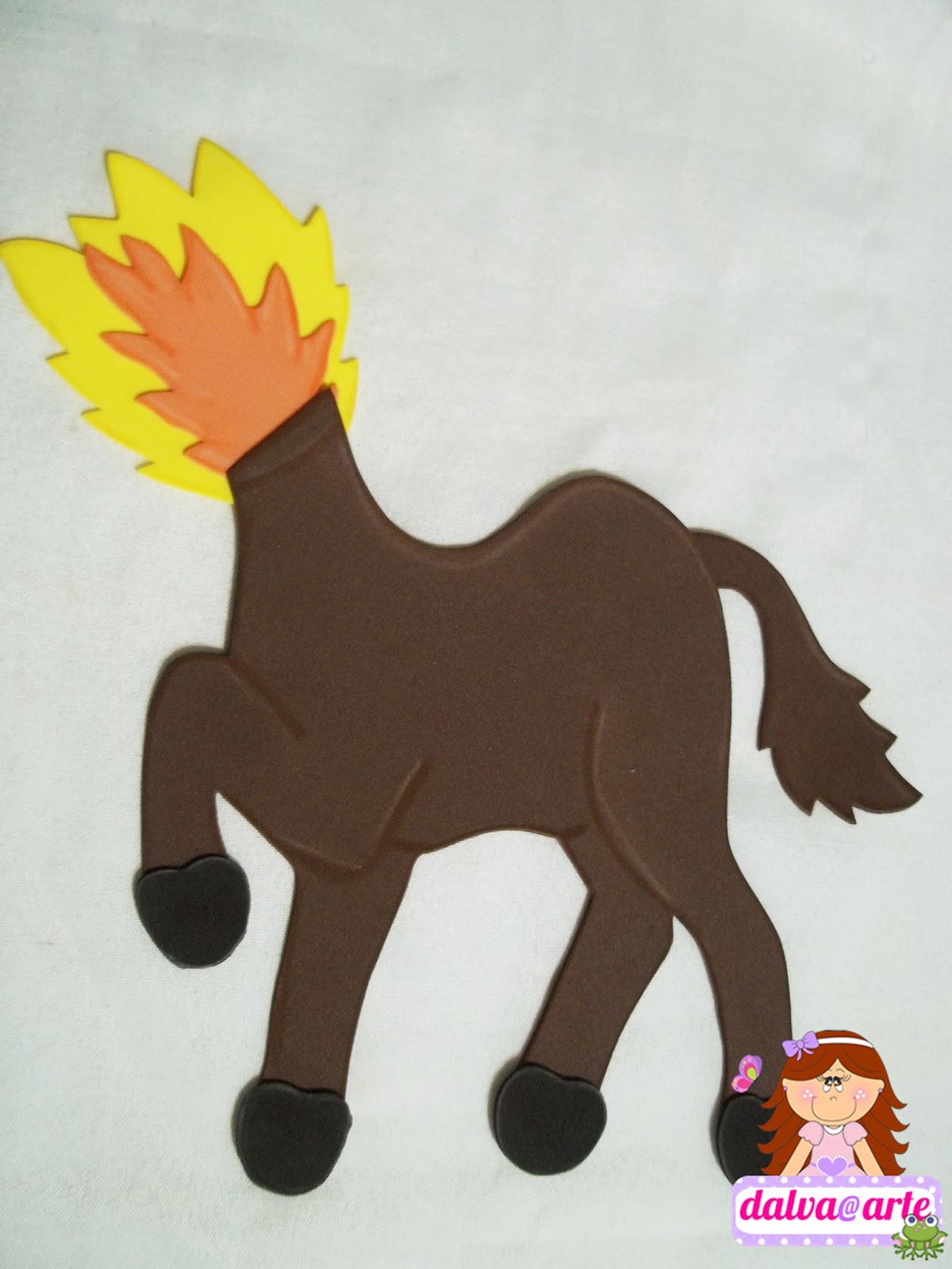 Molde Mula Sem Cabeça - FDPLEARN