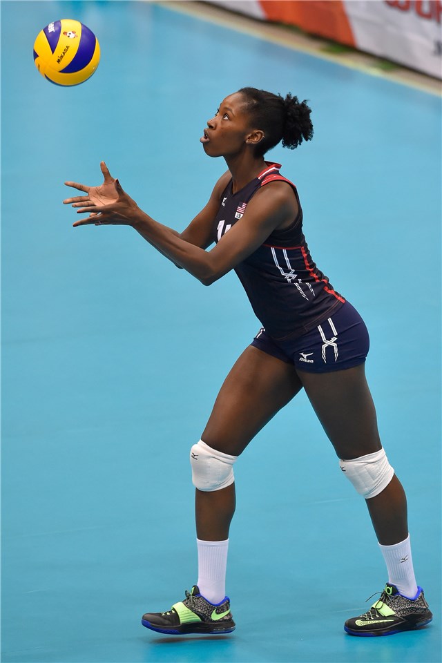 Volleyball:วอลเลย์บอลที่รัก: Megan Easy:American volleyball player: เม ...