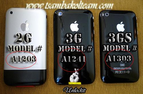 GSM & CDMA World: How to Identifying iPhone models