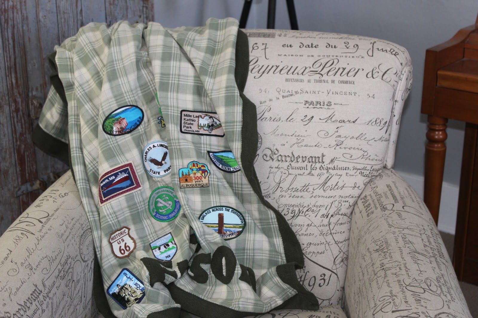 The Unlikely Homeschool: Family Memories Blanket