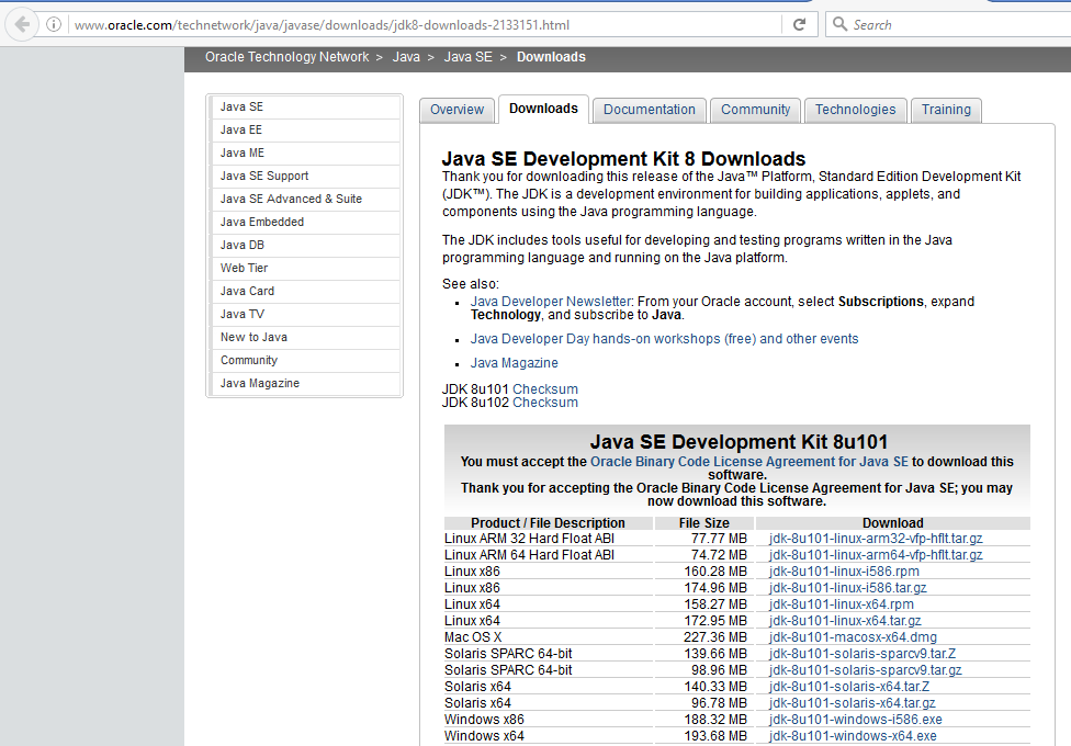 Java 8 installation and path setting | Automation Home