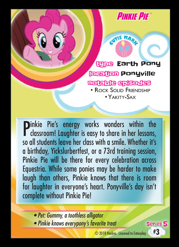 MLP Characters Trading Cards | MLP Merch