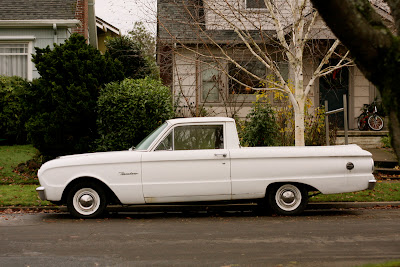 OLD PARKED CARS.: 1962 Ford Falcon Ranchero.