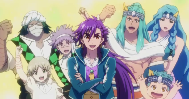 √ Sinopsis dan Review Anime Magi Sinbad No Bouken - Nanda Hero