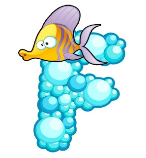 Abecedario Bajo el Mar. Under the Sea Abc. - Oh my Alfabetos!