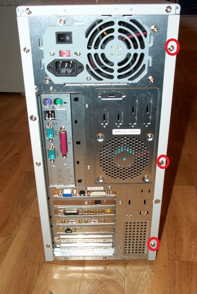 Computer-know-how: Disassembly of a desktop computer