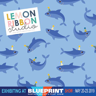 print & pattern: BLUE PRINT 2019 - lemon ribbon