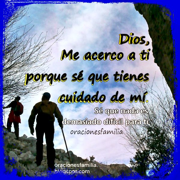 Aún cuando no vea salida a este problema Dios me ayuda