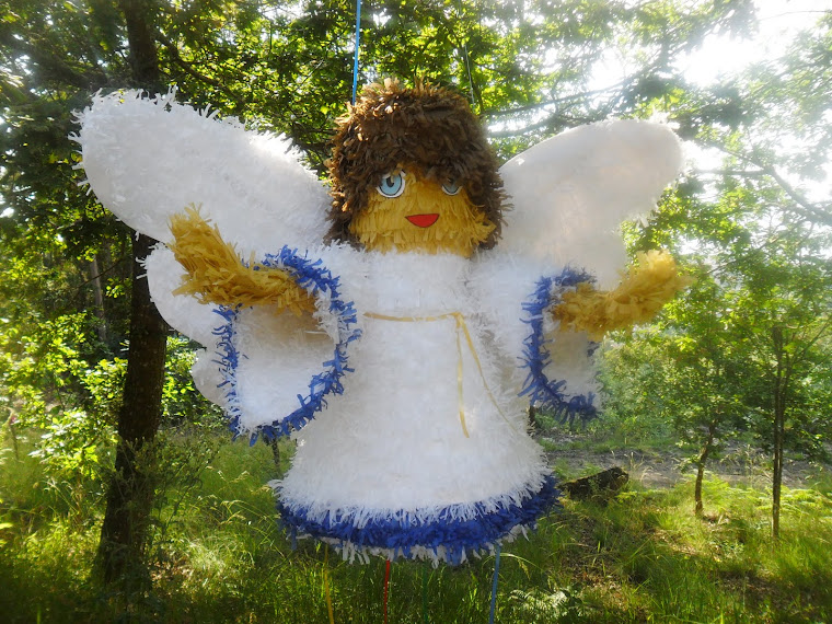 PIÑATA ANGEL NIÑO PRIMERA COMUNION