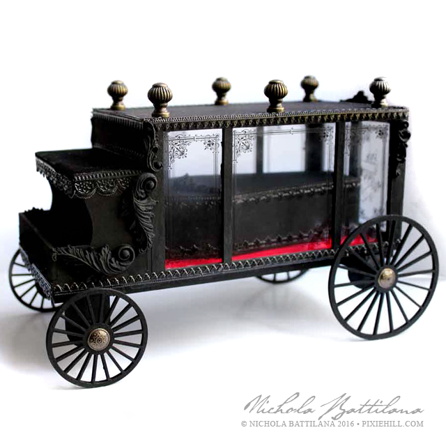 Pixie Hill: Miniature Funeral Carriage