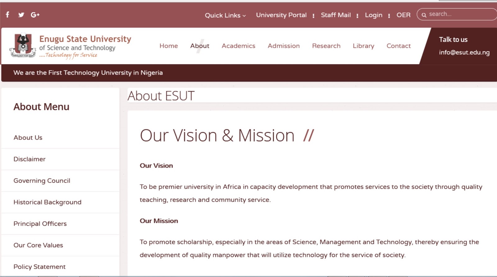 ESUT 2017/2018 POST-UTME SCREENING RESULT OUT - Bestupdate