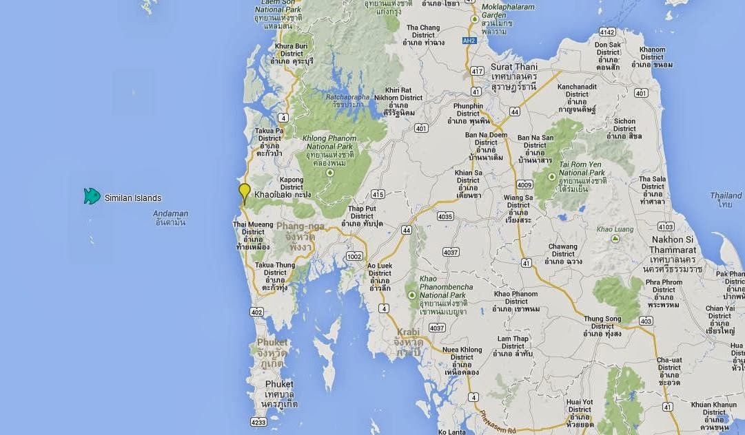 Les Kikis à Shanghai: Carnet de voyage en Thaïlande : Similan Islands